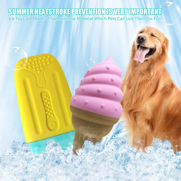 Dog Toys Icepop Frozen Dog Toys For Teething, Freezable Toy Freeze ...